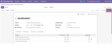 Odoo 15 Manufacturing Orders Odoo V15 Community Edition