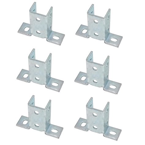 Astamotor 8 Hole Wing Shape 90 Degree Fitting Connector Bracket Braces Fit For 1 2