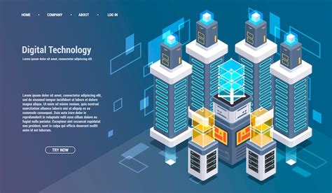 Premium Vector Computation Of Big Data Center Information Processing