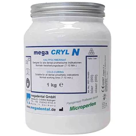 Mega Cryl N Megadental Cap Dentaire