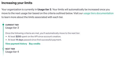 Can I Increase Usage Tier By Prepaying For Credits Api Openai Developer Forum