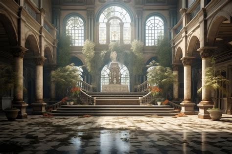 Premium Ai Image Old Architecture Photographs