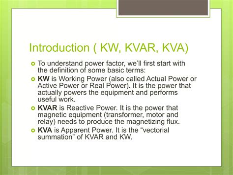 Power Factor And Its Importance PPTX