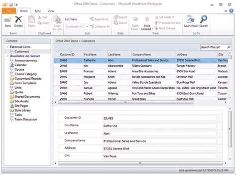 office 加载项 － 在 office 2010 中访问 sharepoint 数据的三种解决方案 microsoft learn