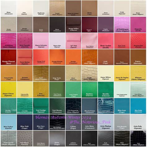 Hermes Birkin Bags Colors