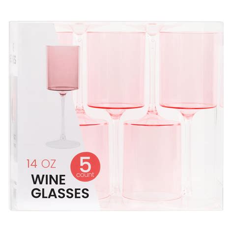 Plasticpro 10 Pack Plastic Wine Goblets 14 Oz Two Tone