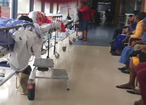 Edendale Hospital Bed Shortage Means Patients Wait On Chairs For Days