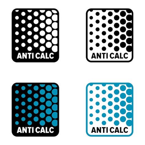 Premium Vector Anti Calc Vector Information Sign