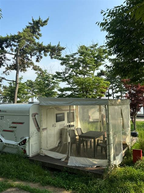 인천 송도ㅣ송도국제캠핑장 데일리캠핑에서 삼겹살라면까지🍜 완벽했던 데이캠핑 네이버 블로그