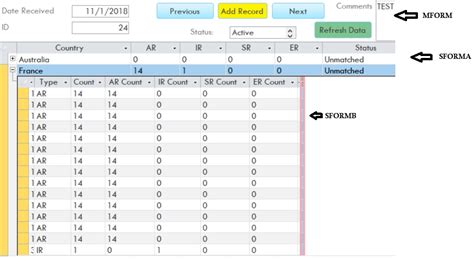 Vba Matching Records And Iterate Through Sub Forms In Access Stack