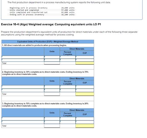 Solved Exercise 16 4 Algo Weighted Average Computing