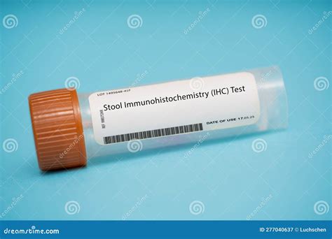 Stool Lactoferrin Test Stock Image Image Of Lactoferrin 277040637