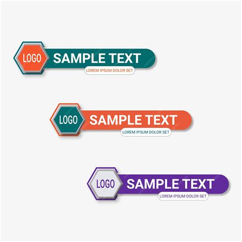 하위 세 번째 ⁇ 터 디자인 배경 텍스처 배너 템플릿 세트 Tv 배너와 스포츠 프리미엄 벡터