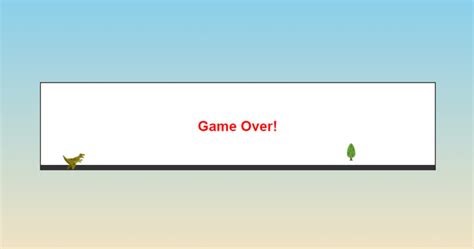 Make A Dino Game With Html5 And Javascript Prime Inspire