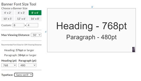 Uprintings Banner Font Size Tool Guarantees Optimal Visibility Issuewire