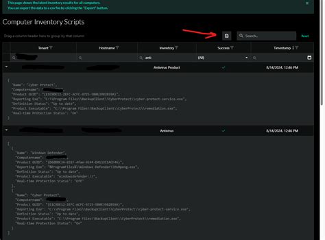 Get Antivirus Information Software Tasks And Script Requests Immybot