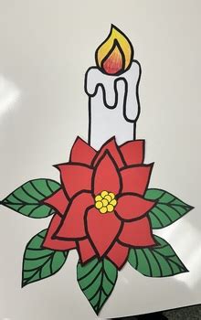 Poinsettia Craft By Miss Campillo Tpt