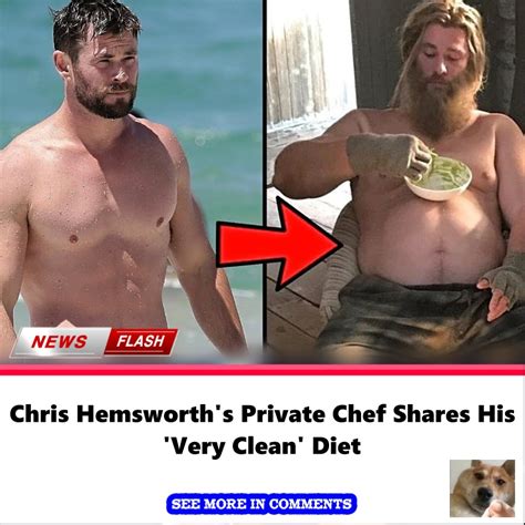 Chris Hemsworths Private Chef Shares His Very Clean Diet News