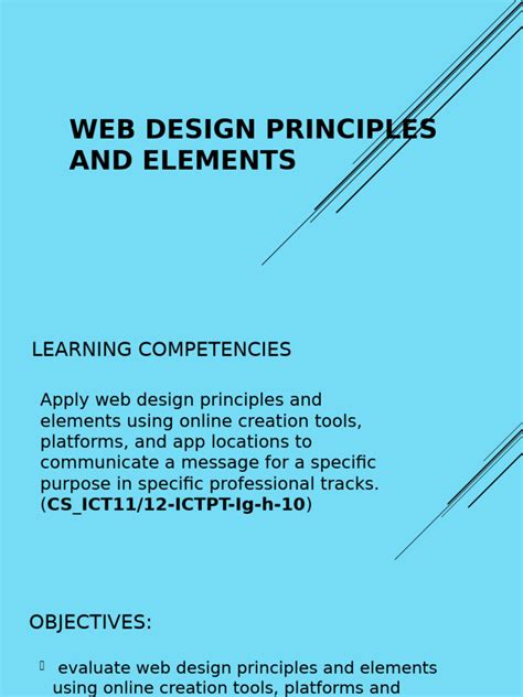 web design principles and elements pdf