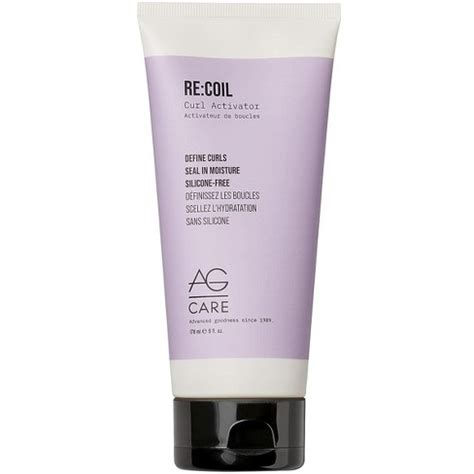 Ag Care Recoil Curl Activator 6 Oz Curly Hair Cream With Keratin