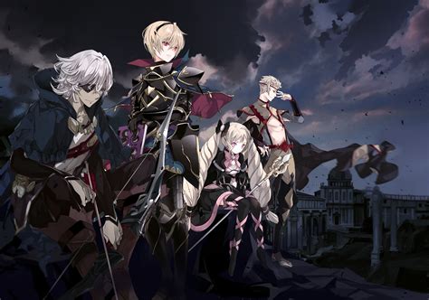 Fire Emblem Fates Hd Wallpaper Odin Niles Owain Leo And Elise United