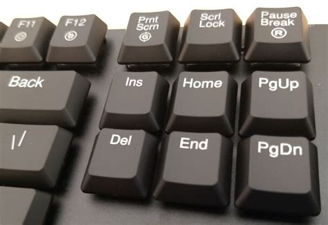 Keyboard Page Up Down Keys