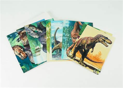 The World Of Dinosaurs Cards With Envelopes Bookxcess