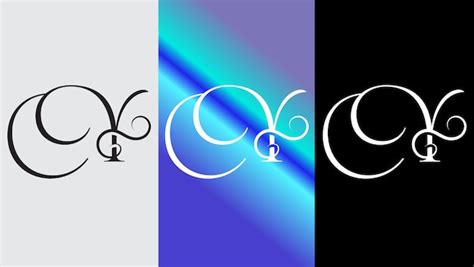Cqa Monogram Design Images Free Download On Freepik
