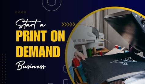 How To Start A Print On Demand Business Step By Step Guide