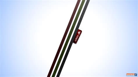 مجموعه ای شامل سه تصویر ویژه بک گراند کامپیوتر از لوگوی شرکت آدیداس