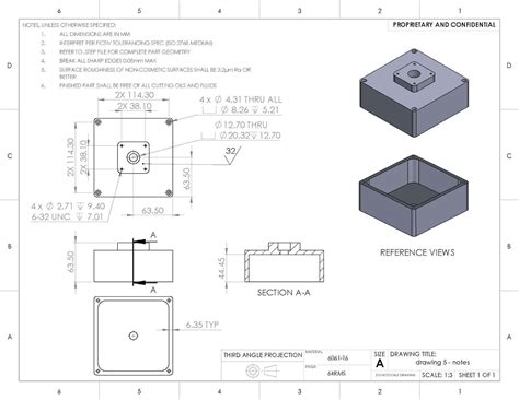 How To Make A Great Engineering Drawing Manufacturers Will Understand How To Make A Great Engineering Drawing Manufacturers Will Understand