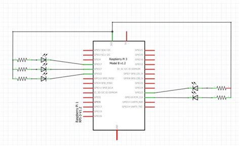 Flowing LED On RaspberryPi Using Python ADMFactory