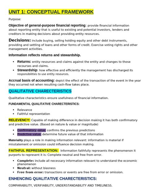 Conceptual Framework 1 And Ifrs 13 Pdf Fair Value Historical Cost