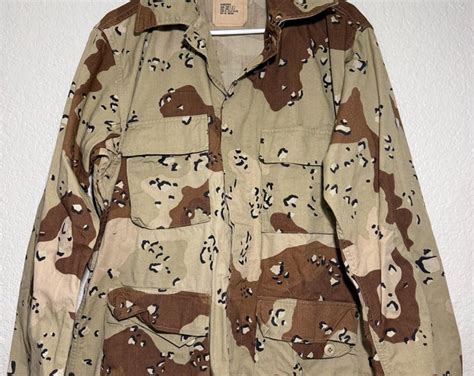 6 Color Desert Storm Chocolate Chip Camo Pre Owned Military Surplus