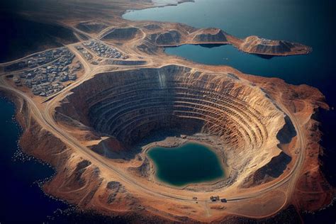 open pit mining