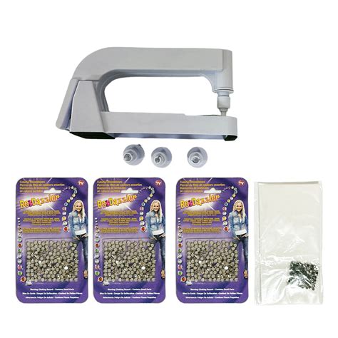 Bedazzler Deluxe Assorted Rhinestone Kit 450 Assorted Rhinestones
