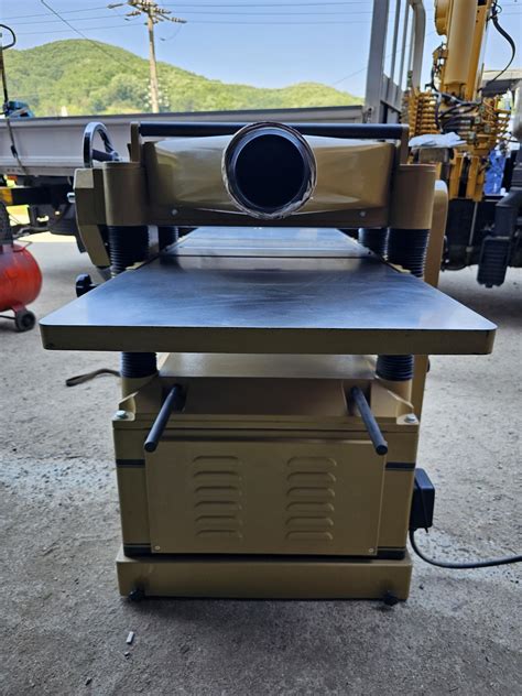 파워메틱 20인치 헬리컬 자동대패 가구용 미아톱목공기계