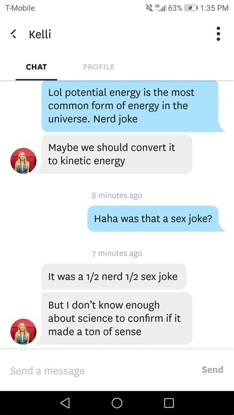 Physics Jokes Have Potential R Tinder