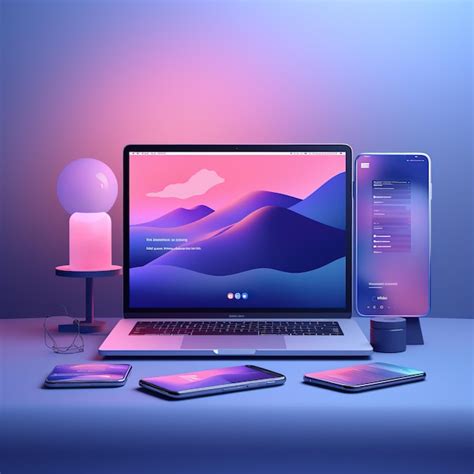 Premium Ai Image Ui Ux Design 8k Dynamic Background Uses A Gradient