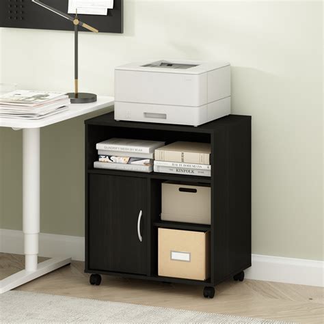 Furinno Econ Mobile Printer Stand With Door And Reviews Wayfair Canada