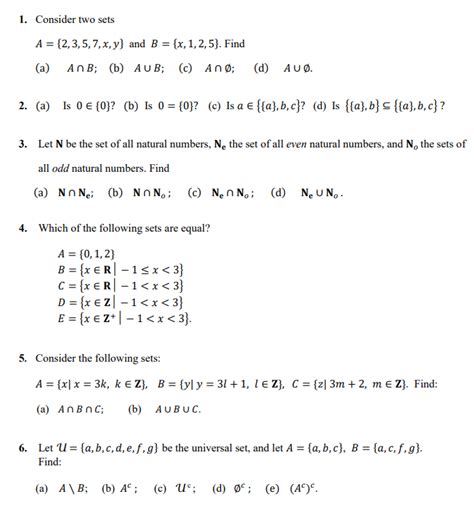Solved Consider Two Sets A X Y And B X Chegg Com