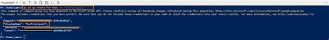 error while creating service principal using power shell microsoft qanda