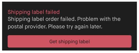 How To Fix Vinted Shipping Label Order Failed Problem With The Postal