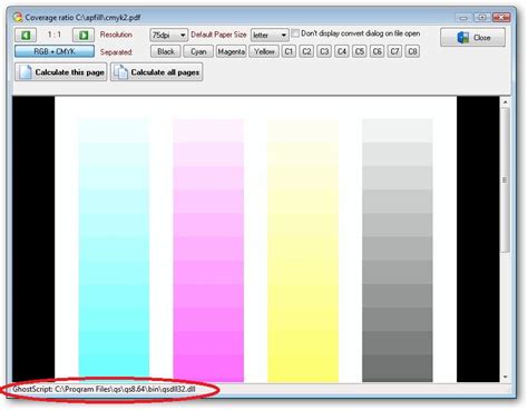 Apfill Ink Coverage Calculator Which Version Of Ghostscript To Use