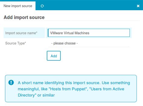 import source icinga director