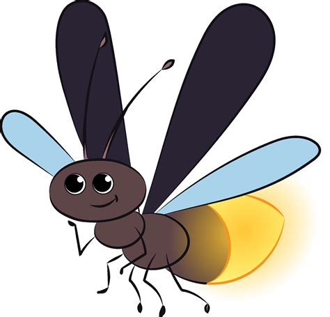 Cute Lightning Bug Clipart