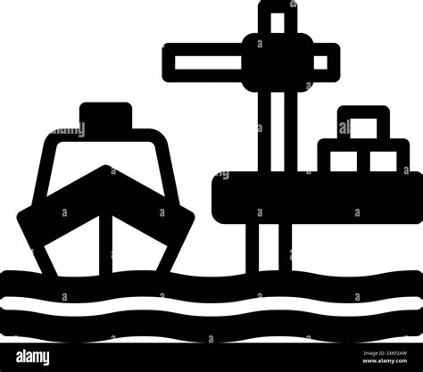 Icon For Dockmarine Stock Vector Image And Art Alamy