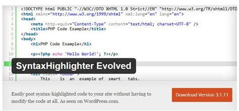 12 Best Wordpress Syntax Highlighter Plugins Code Geekz