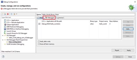 Howto Jtag Flash Programming With S32 Debugger And S32 Debug Probe For