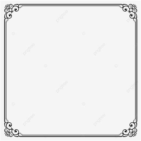 矩形邊框漩渦 矩形邊框 邊界 矩形框素材圖案，psd和png圖片免費下載